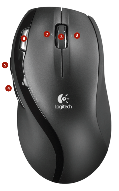 Working with the LogiTech MK700 mouse without drivers for Mac OS X